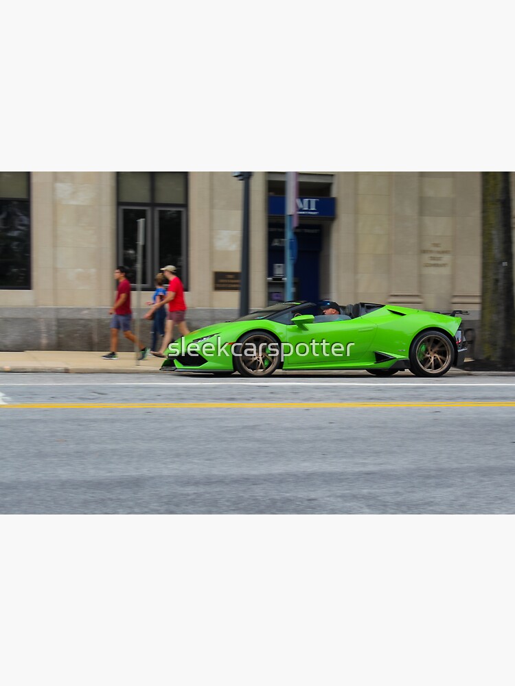 "Tuned Huracan" Sticker by sleekcarspotter | Redbubble