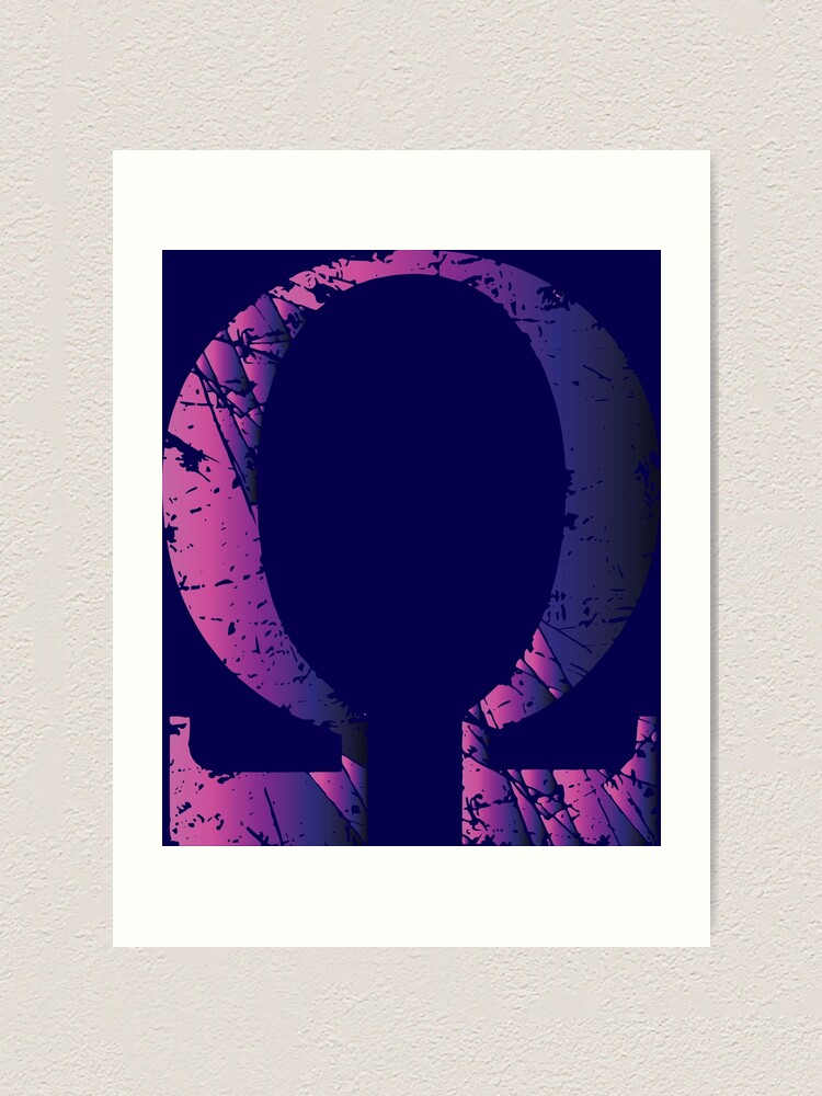 "The mighty Omega Symbol, the grand closure" Art Print for Sale by ...