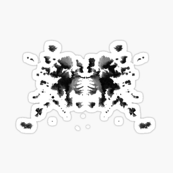 "Ink Blot 1" Sticker for Sale by eadingtonanne | Redbubble