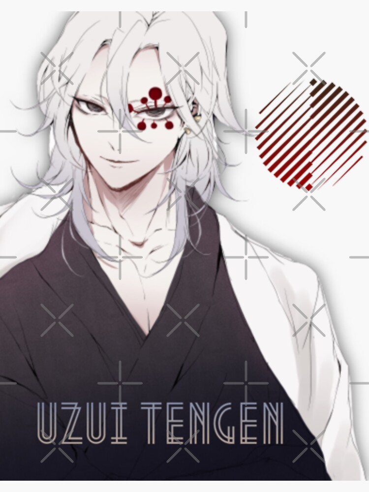 "Demon Slayer Tengen Uzui Akaza Kimetsu No YAiba- Film Kny" Sticker for ...