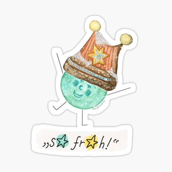 "So happy! Mood cap" Sticker by Jokritzelt | Redbubble