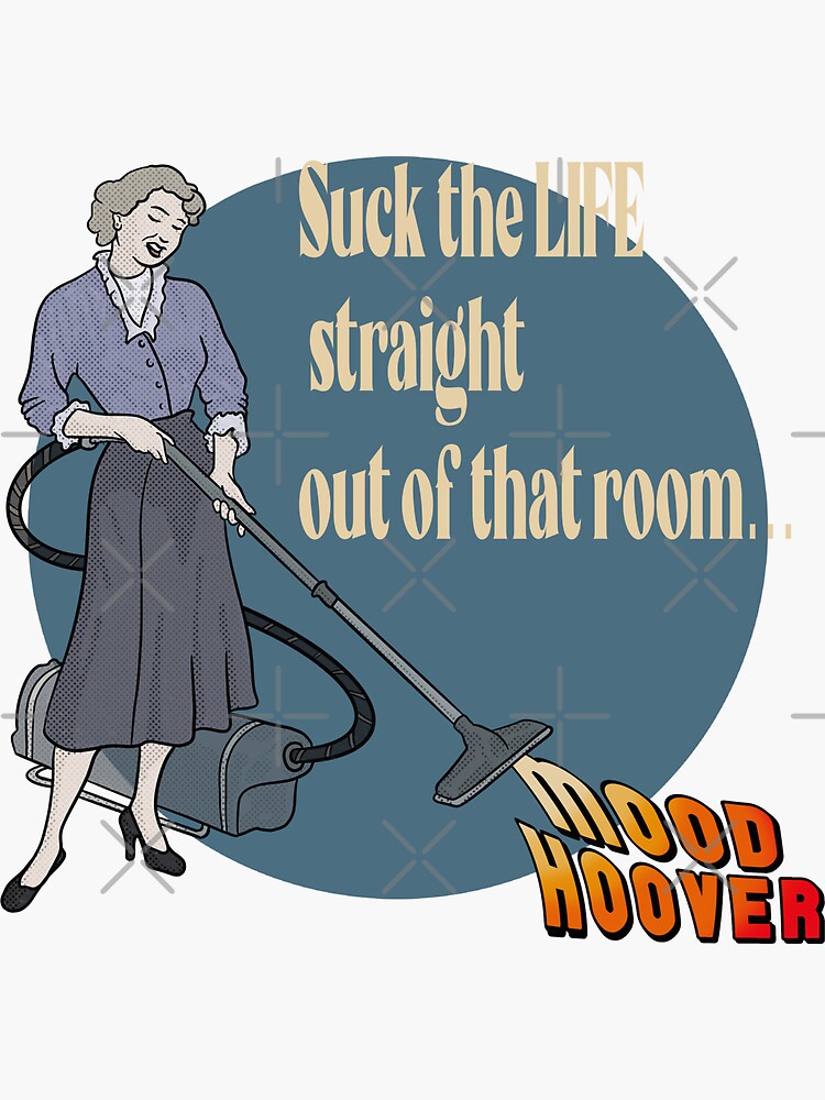 "Mood Hoover" Sticker for Sale by Tameink | Redbubble
