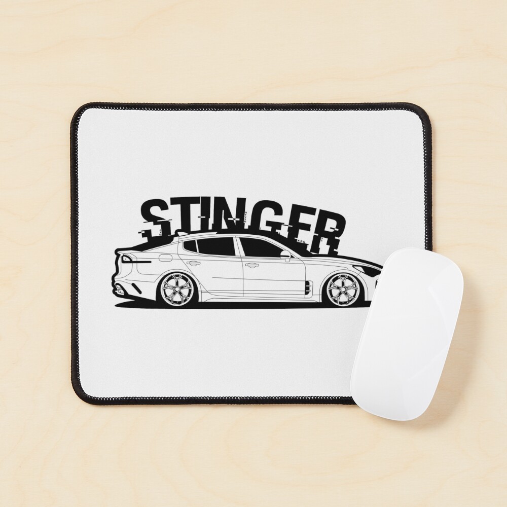 "Kia Stinger" Sticker for Sale by IssKa | Redbubble