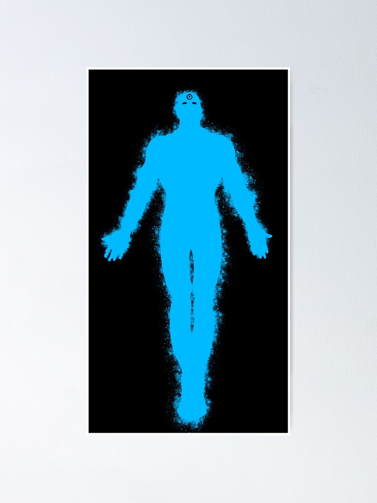 "Dr Manhattan Watchmen" Poster for Sale by Bukeater | Redbubble