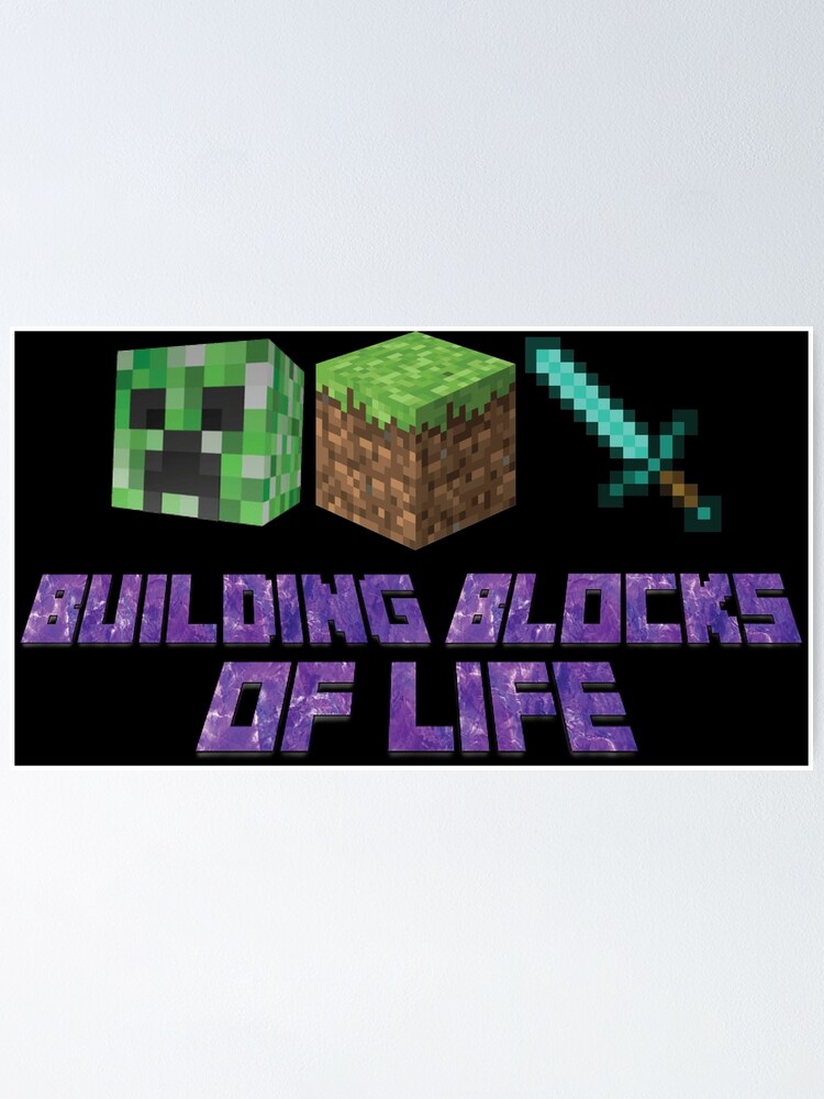 "Building Blocks of Life" Poster for Sale by FamilyVsZombies | Redbubble