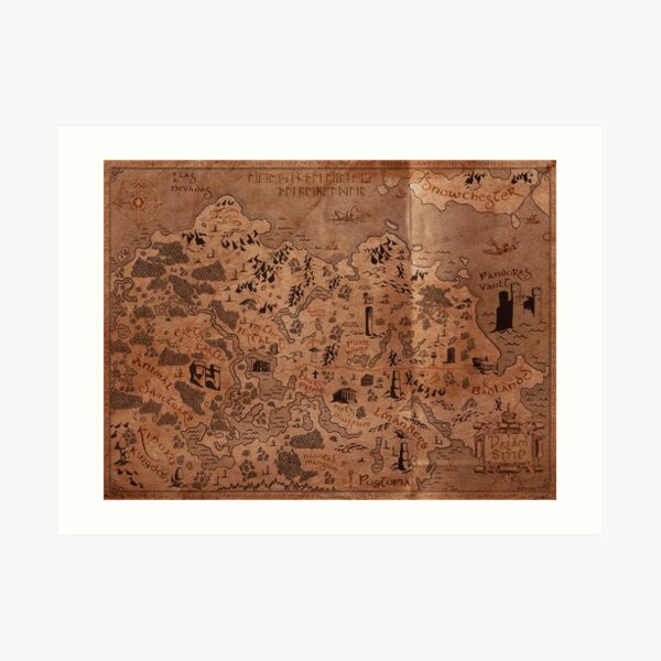 "Dream SMP Map Illustration Version 2" Art Print for Sale by Bennyikes ...