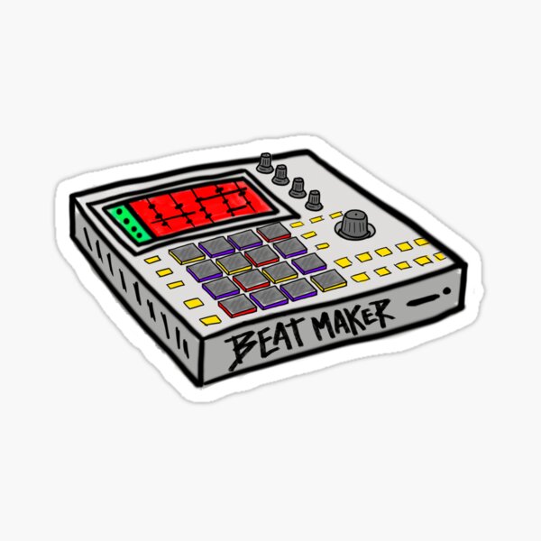 "Beat Maker I Make Beats" Sticker for Sale by dconciente | Redbubble