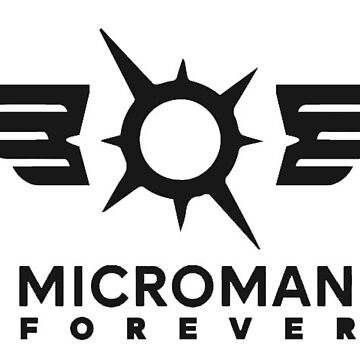 "Microman Forever Logo" Sticker for Sale by Shawn Stephens | Redbubble