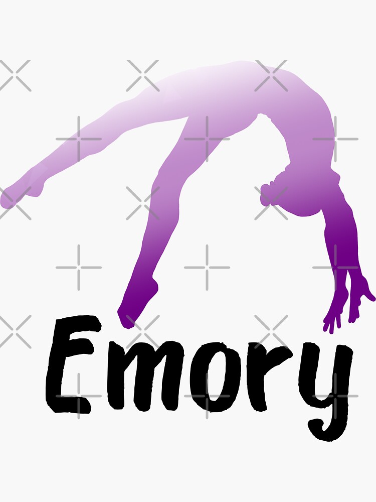 "Emory Custom" Sticker for Sale by GCDIllustrated | Redbubble