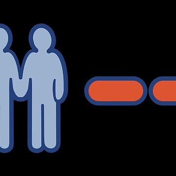 "Negative Relationship " Sticker for Sale by petinmypocket | Redbubble