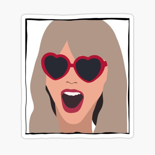 "Taylor Swift Red" Sticker for Sale by folkwhoree | Redbubble