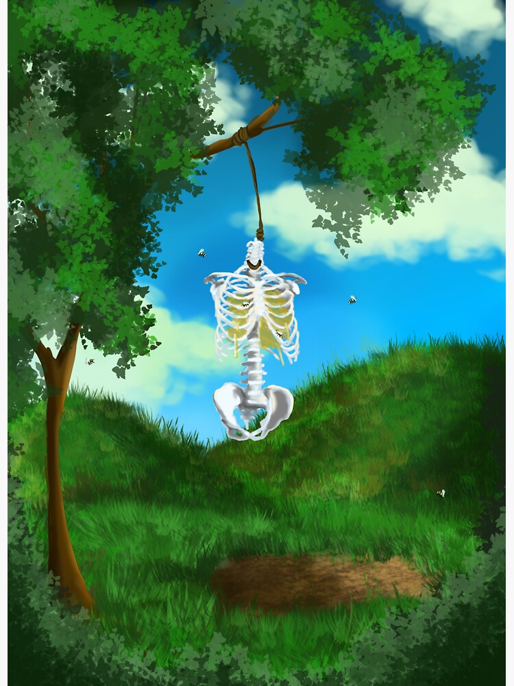 "Bone hive" Sticker for Sale by Bee-and-Art | Redbubble