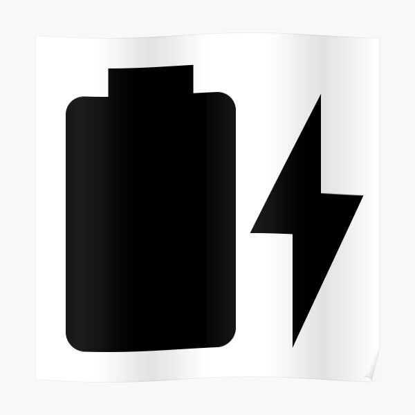 "MDI Battery-Charging-100" Poster for Sale by GnarlyFurtardo | Redbubble