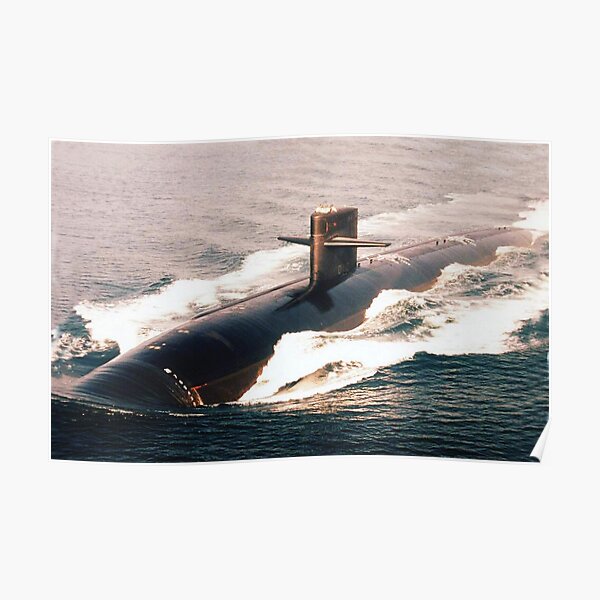 "USS HYMAN G. RICKOVER (SSN-709) SHIP'S STORE" Poster by militarygifts ...