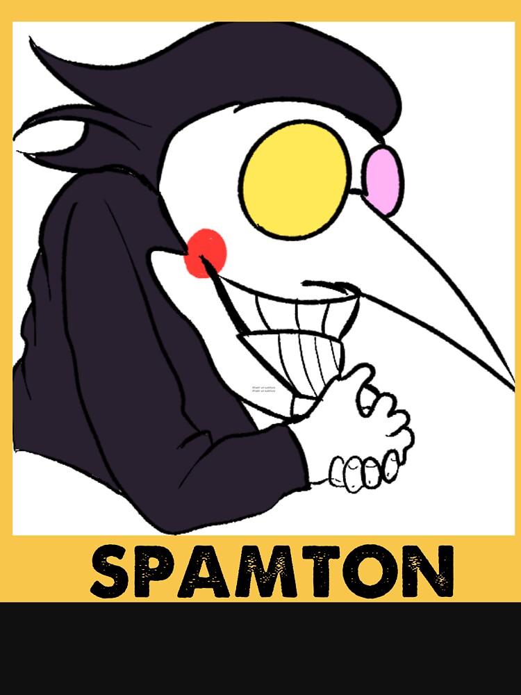 "spamton, deltarune," T-shirt for Sale by JAWBENSHOP | Redbubble ...