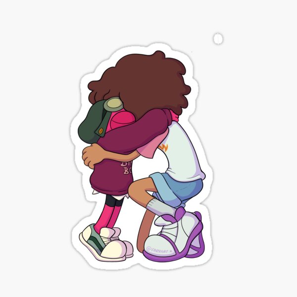 "Sprig and Anne hug" Sticker for Sale by kat-farr | Redbubble