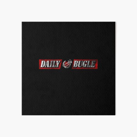 "Daily Bugle News VINTAGE LOGO RAIMI" Art Board Print by Kinzughi ...