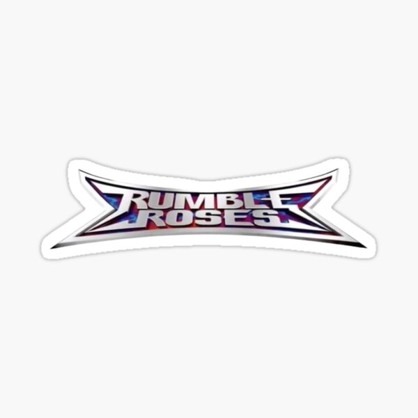 "Rumble Roses Logo" Sticker for Sale by OuterOutlet | Redbubble