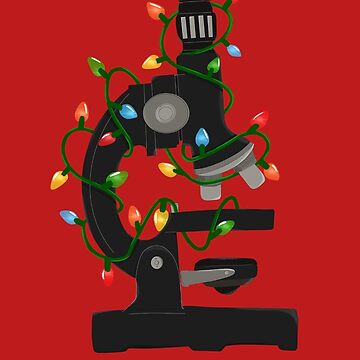 "Christmas Microscope" Greeting Card for Sale by Lindsey Seymour ...