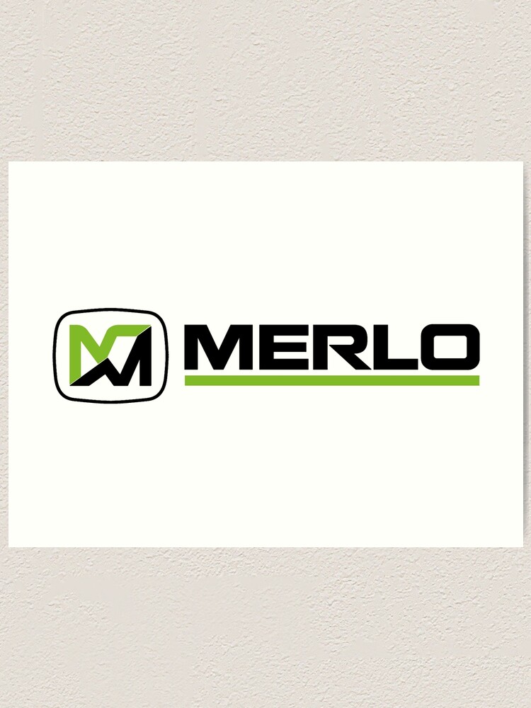 "TRACTOR - "MERLO LOGO" LOGO" Art Print for Sale by JustinFried501 ...