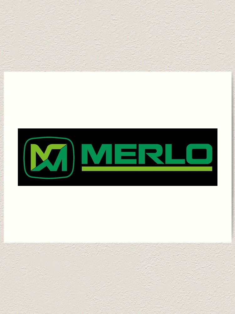 "TRACTOR - "MERLO LOGO" LOGO" Art Print by JustinFried501 | Redbubble