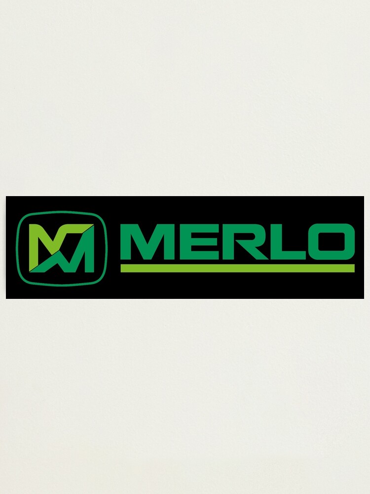 "TRACTOR - "MERLO LOGO" LOGO" Photographic Print for Sale by ...