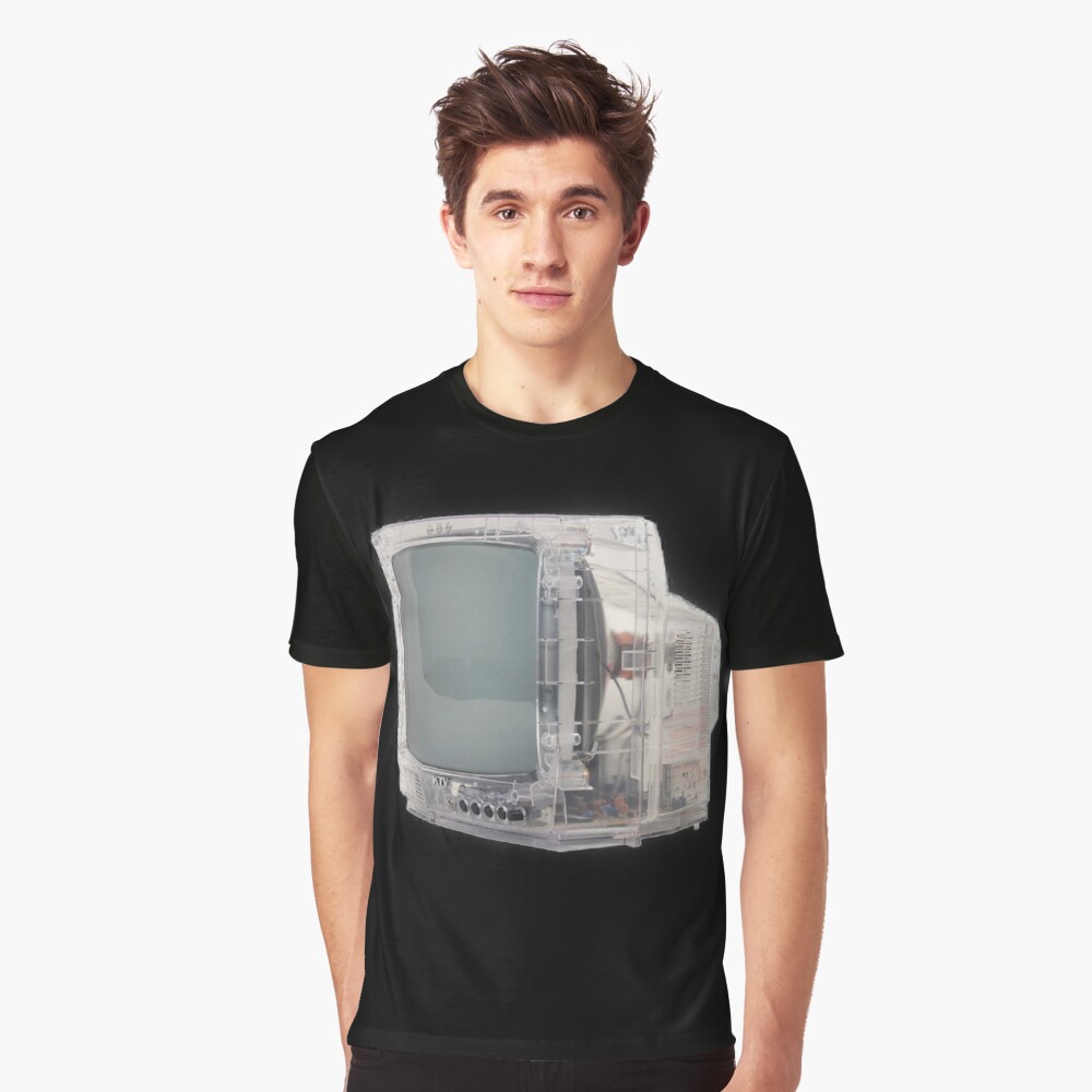 "Vintage Clear Plastic KTV TV vintage television set CRT tv" Sticker ...