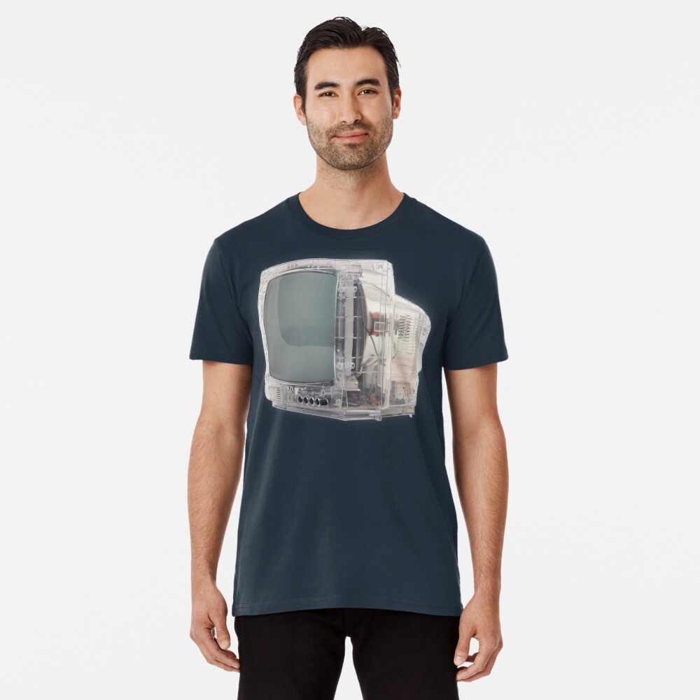 "Vintage Clear Plastic KTV TV vintage television set CRT tv" Sticker ...