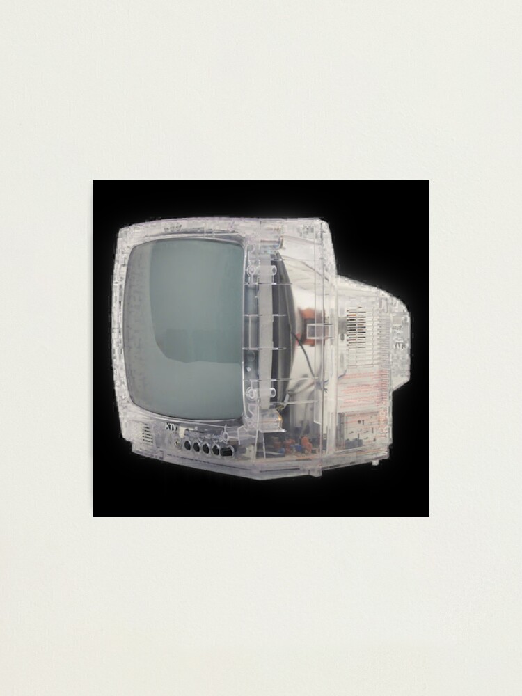 "Vintage Clear Plastic KTV TV vintage television set CRT tv ...