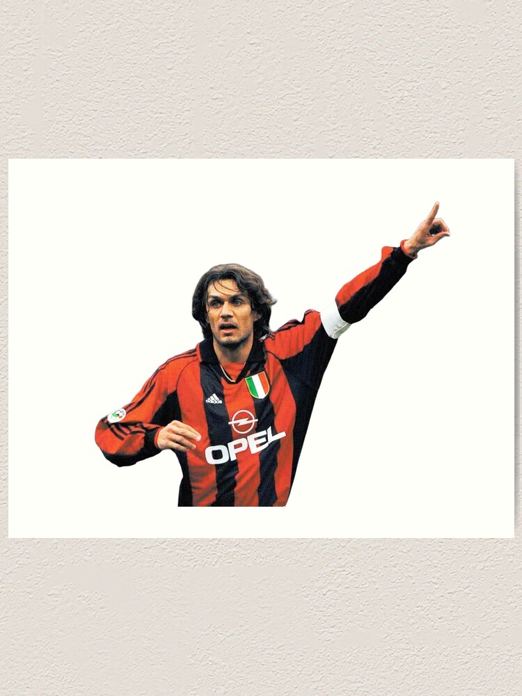 "Paolo Maldini Wallpaper " Art Print for Sale by fairuzzana | Redbubble