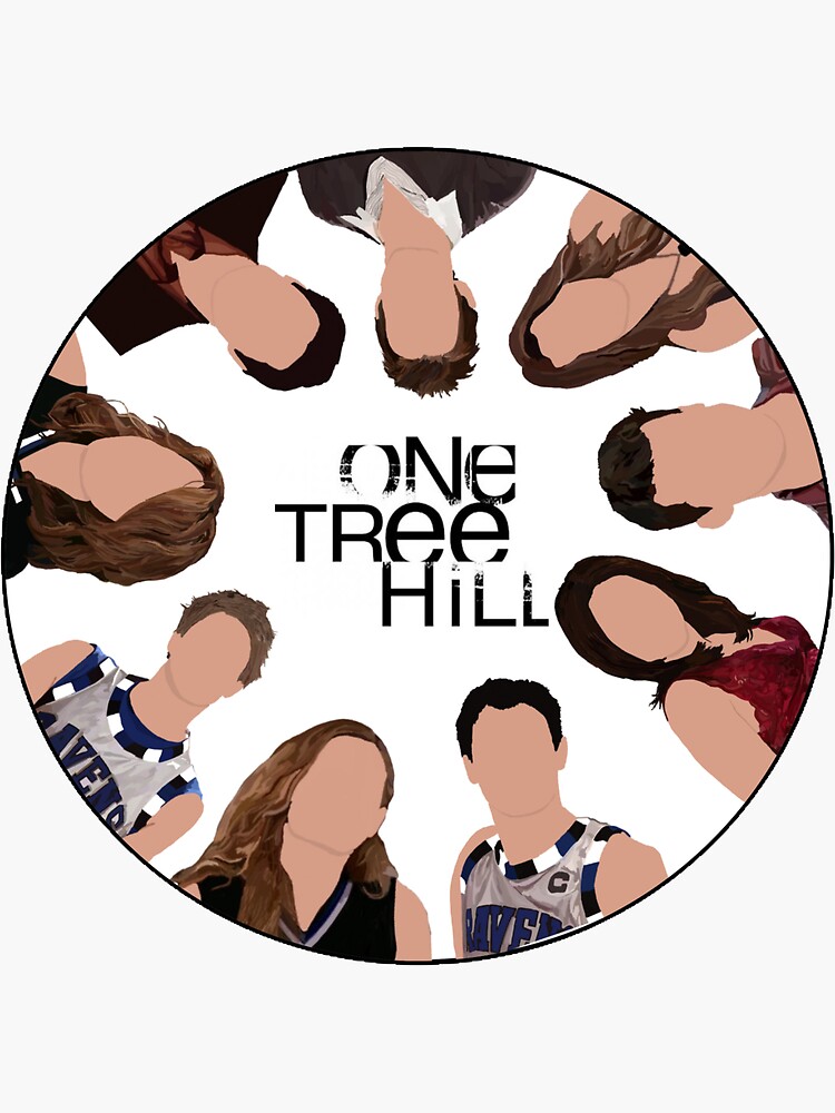 "One tree hill " Sticker for Sale by swanspirate520 | Redbubble