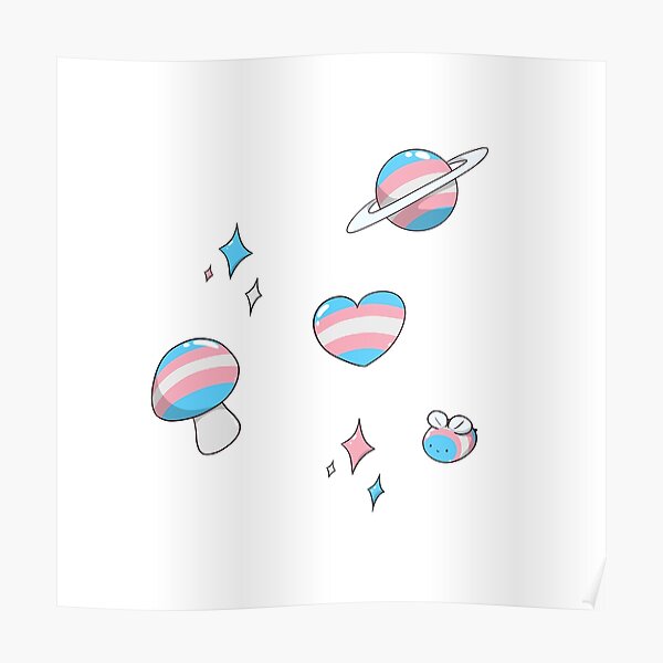 "Trans Pride Collage " Poster for Sale by NatLegend | Redbubble
