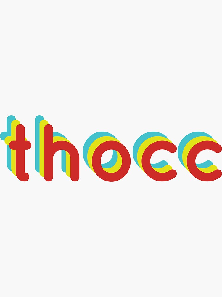 "THOCC Mechanical Keyboard Switch" Sticker for Sale by MellowPomelo ...