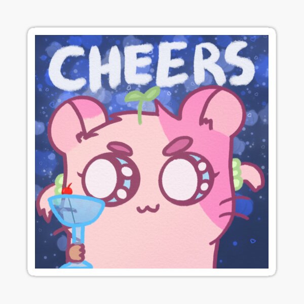 "Cheers Meme" Sticker by potatohambo | Redbubble