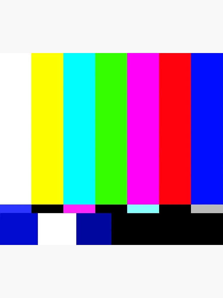 "TV Error Screen" Canvas Print for Sale by BreadArt | Redbubble