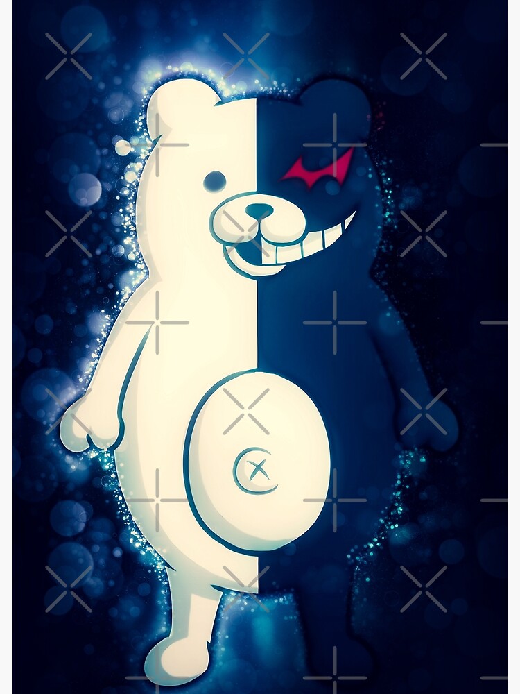 "Monokuma Danganronpa Anime Game" Poster for Sale by Spacefoxart ...
