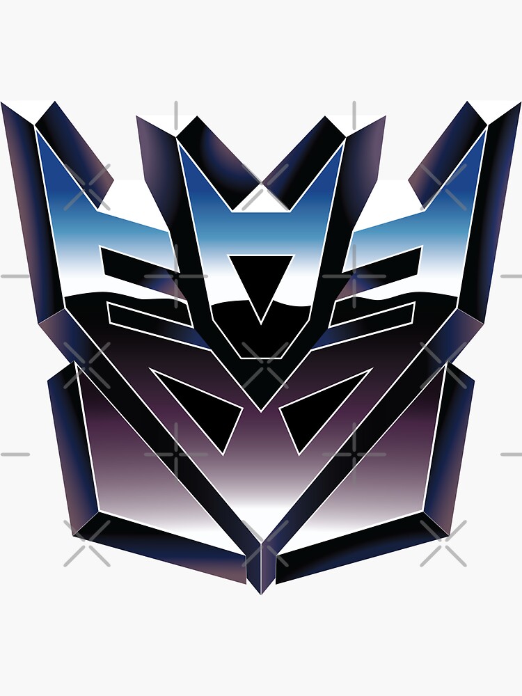 "Decepticons Logo" Sticker for Sale by apexgiraffe | Redbubble