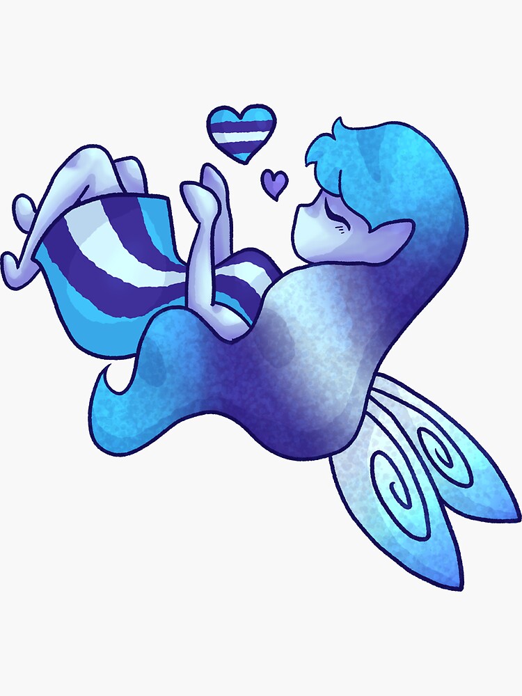 "Trans Man Pride Fairy" Sticker for Sale by strwbrykitty | Redbubble