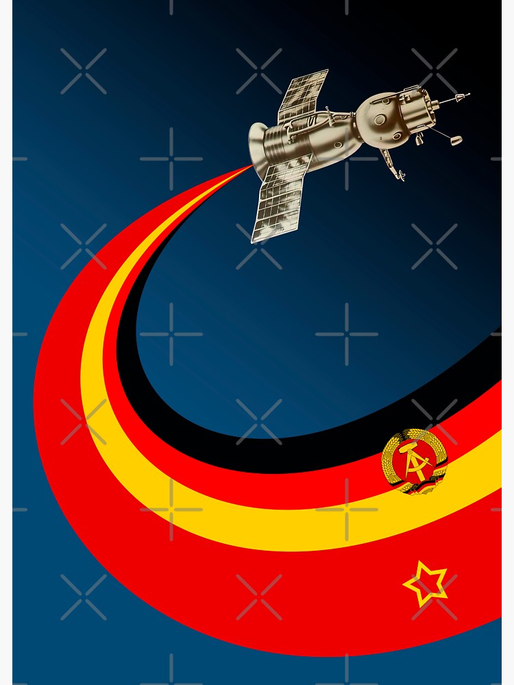 "GDR/DDR, USSR, 1978 — Soviet vintage space poster, propaganda poster ...