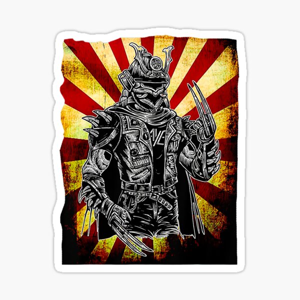 "Japanese Samurai Bushido Code Warrior Martial Arts Gift " Sticker for ...