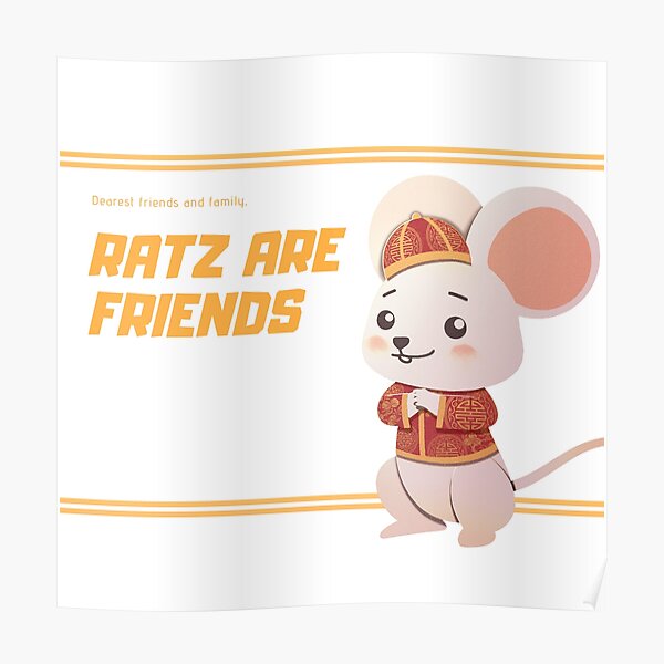 "Ratz | Ratz pink meme" Poster by areebloby1 | Redbubble