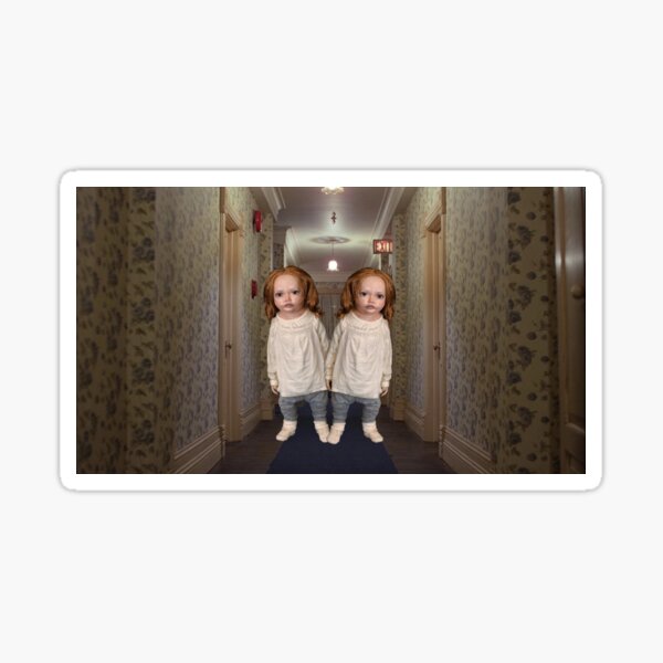 "The Chuckesmee " Sticker by ParisCastlesArt | Redbubble