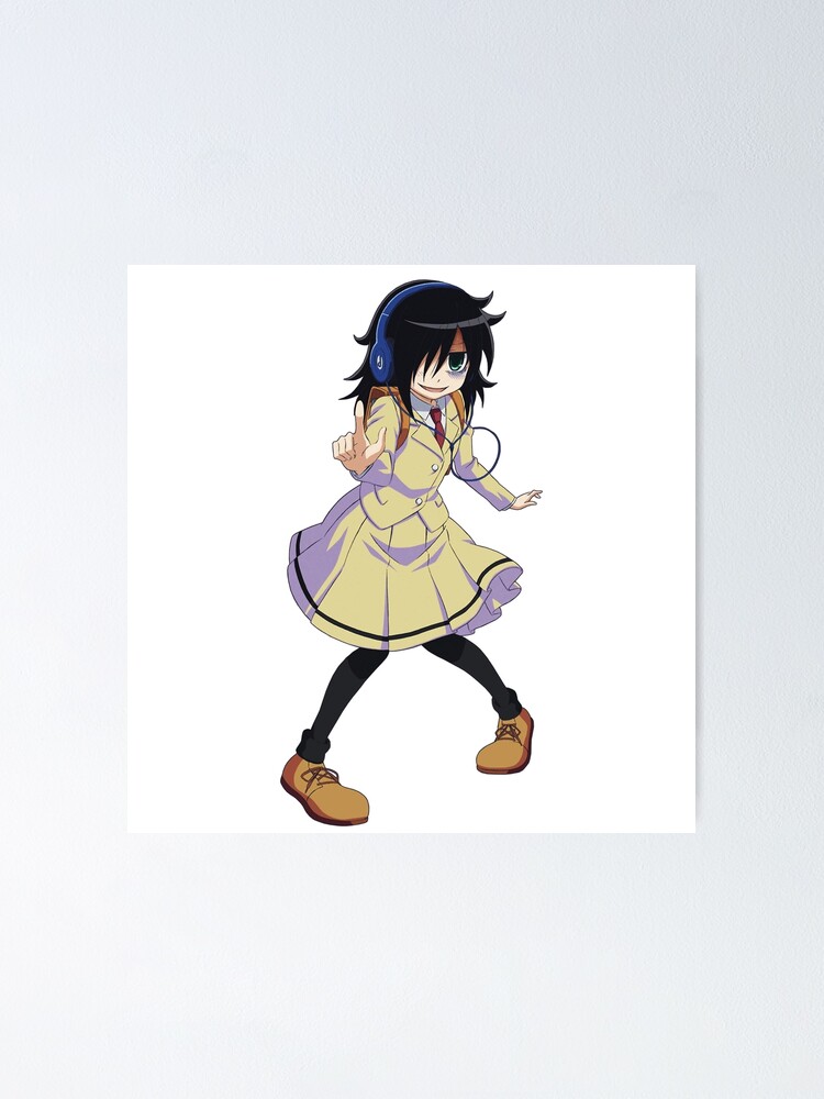 "watamote" Poster for Sale by snailhunter66 | Redbubble
