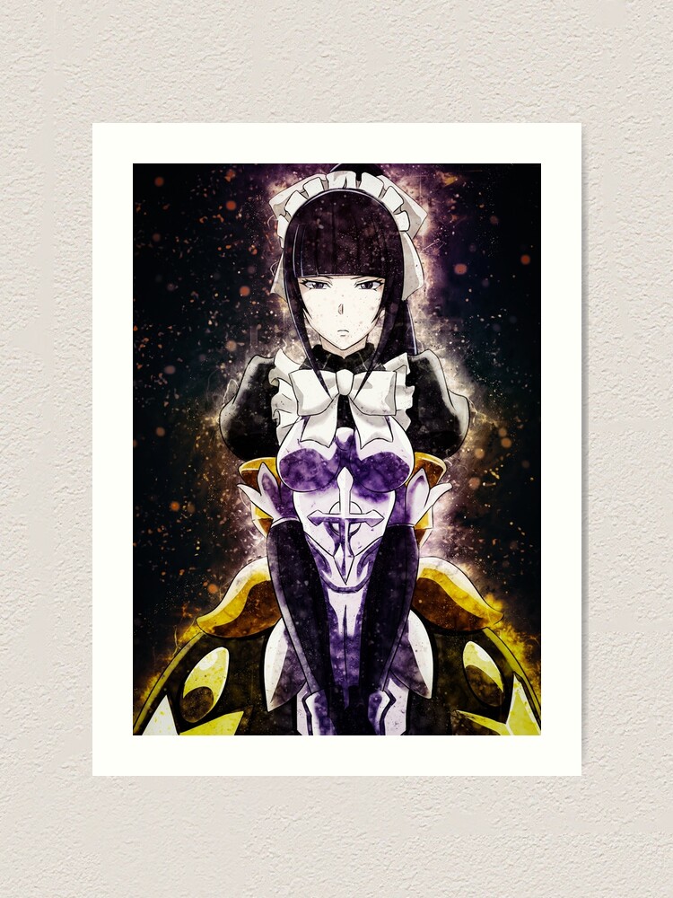 "Narberal Gamma Overlord Anime Girl Waifu" Art Print for Sale by ...