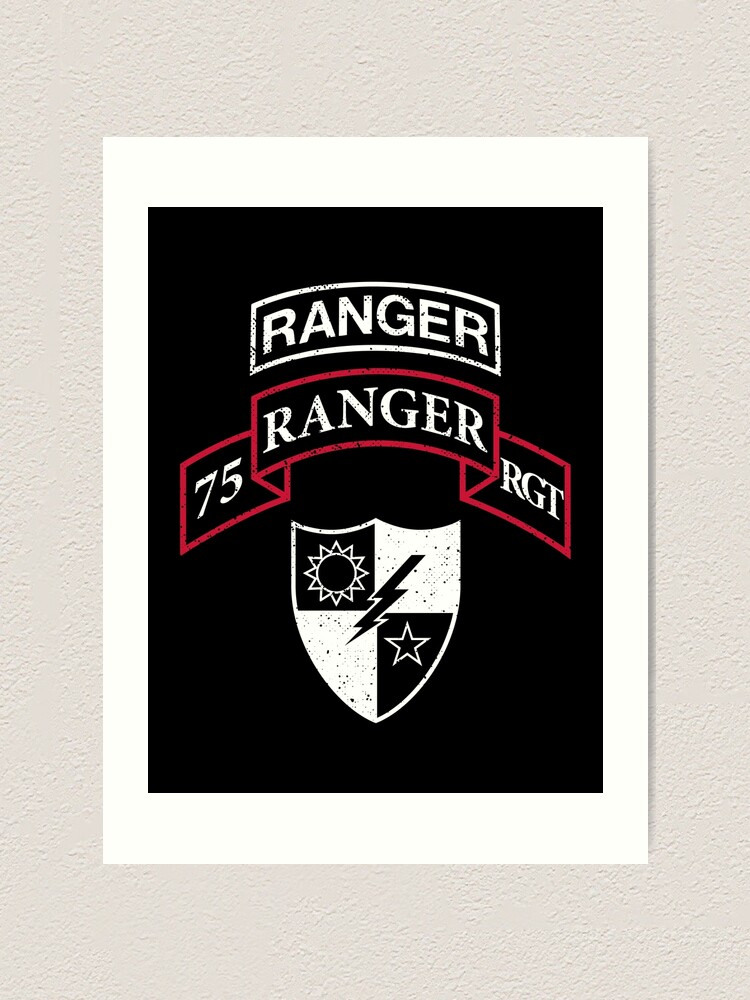 "75th Ranger Regiment Sua Sponte" Art Print for Sale by alt36 | Redbubble
