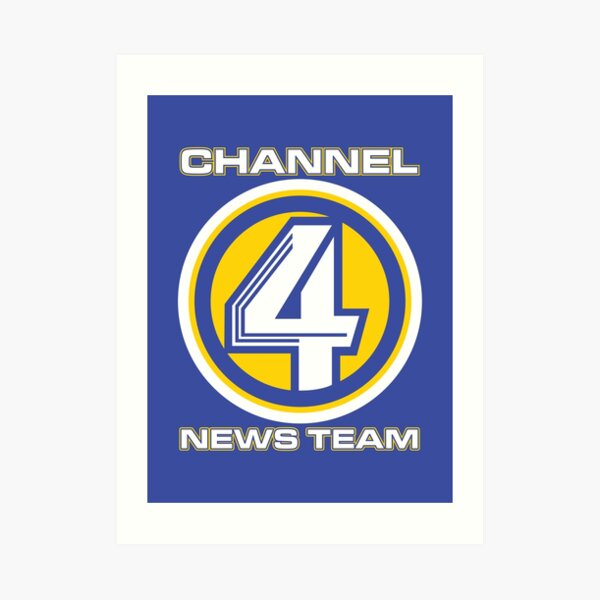 "Channel 4 News Team (ANCHORMAN)" Art Print for Sale by baridesign ...