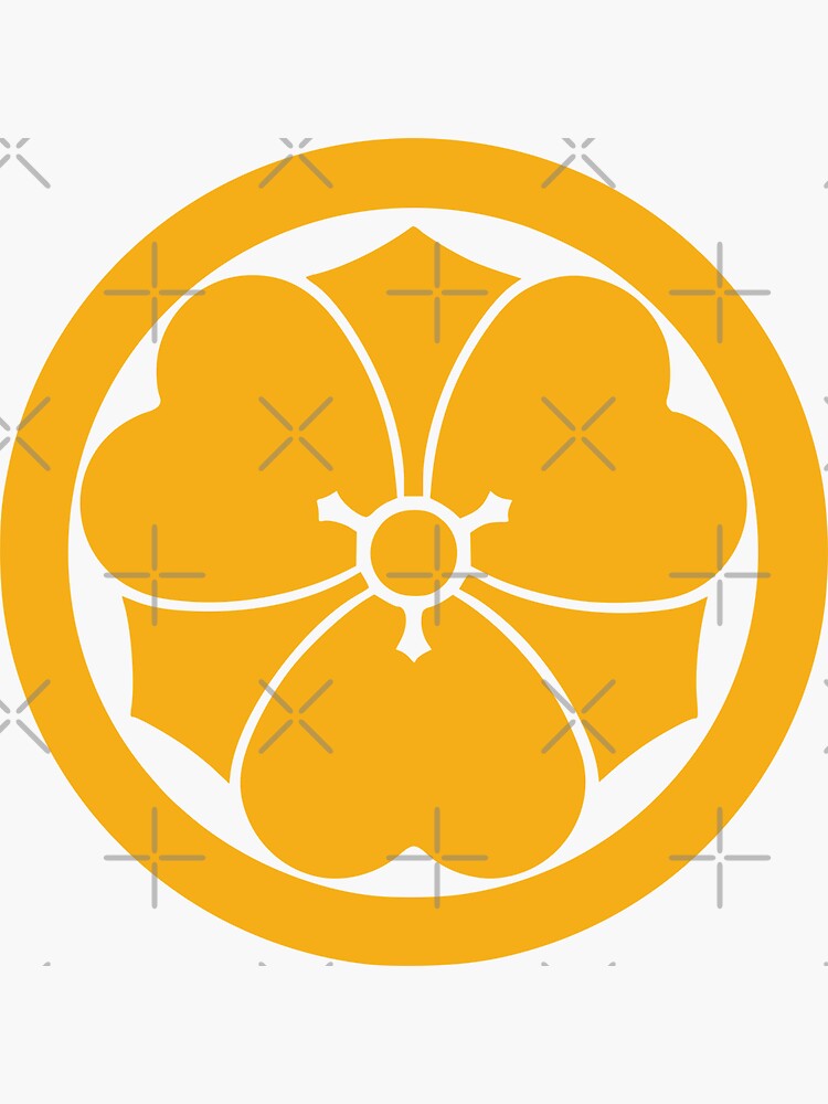 "Sakai Japanese samurai clan Mon Logo " Sticker for Sale by blindninja ...