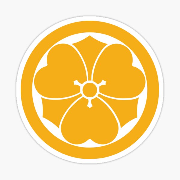"Sakai Japanese samurai clan Mon Logo " Sticker for Sale by blindninja ...