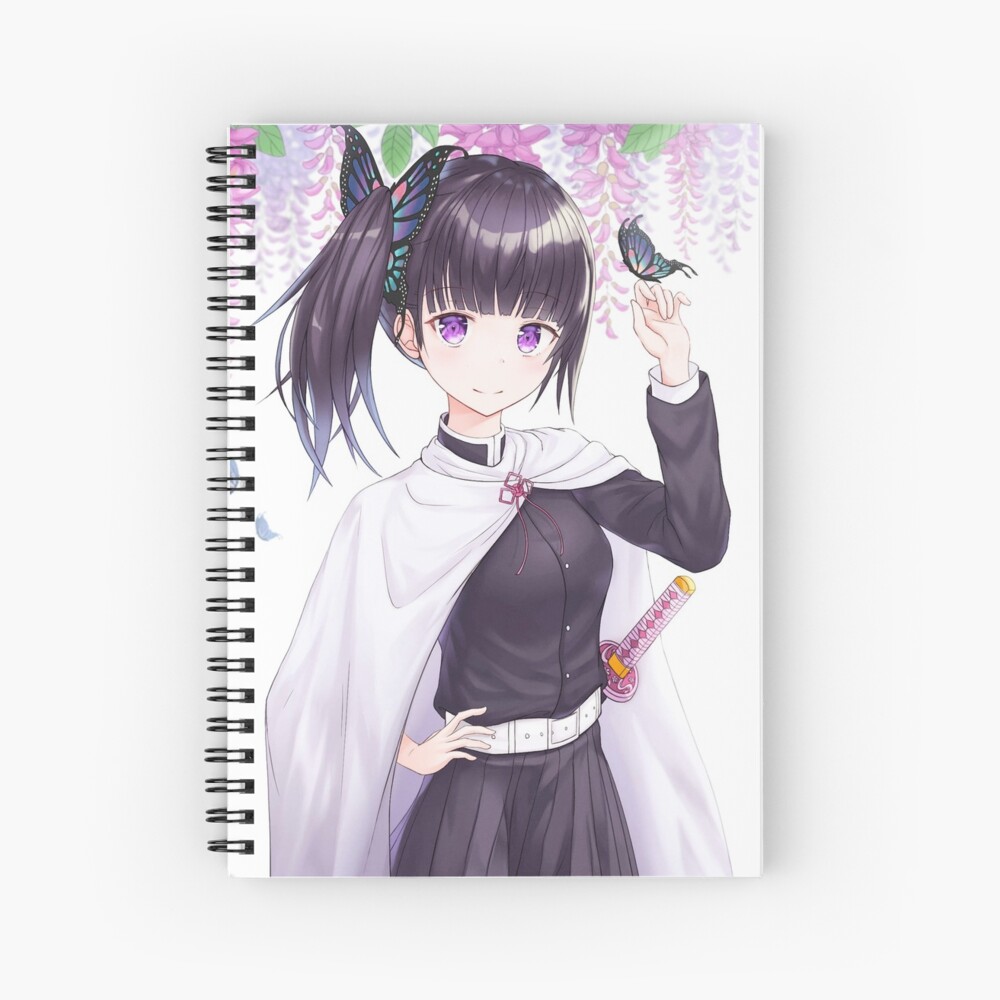 "Kanao Tsuyuri Demon Slayer Fanart" Spiral Notebook by jerrieart ...