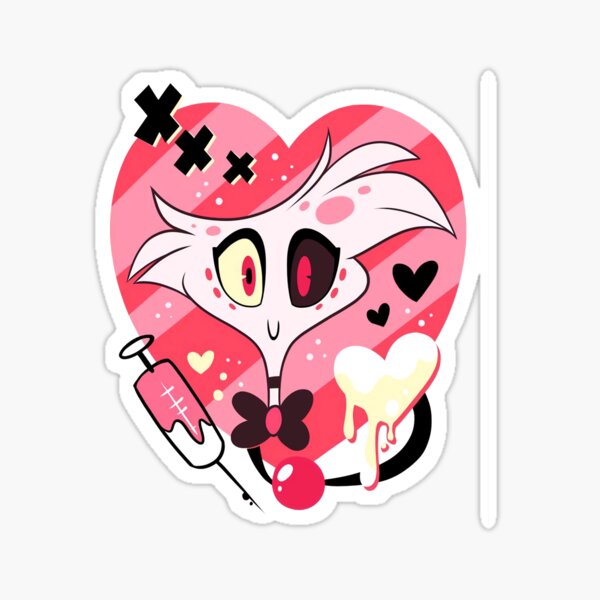 "Hazbin Hotel Merch Angel Dust" Sticker for Sale by AgustinNTabita ...